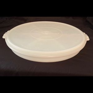 Tupperware | Kitchen | Vintage Tupperware Party Tray Tupper Seal Lid ...